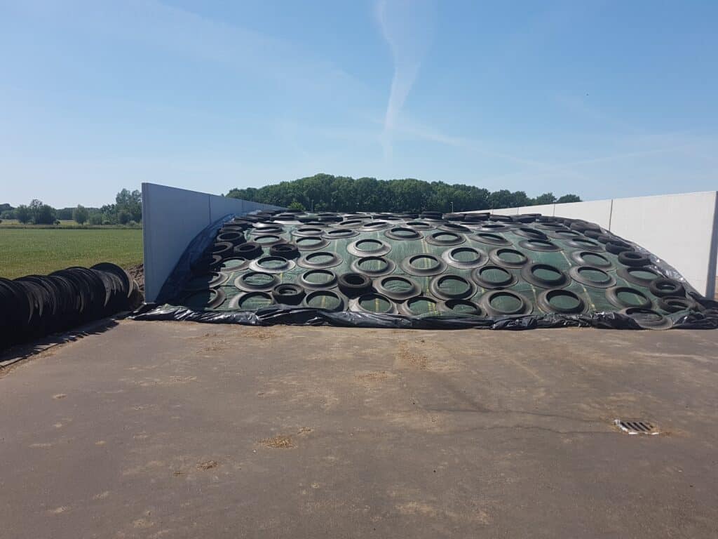 Bosch Beton - Silage clamps for grass and maize in Brabant