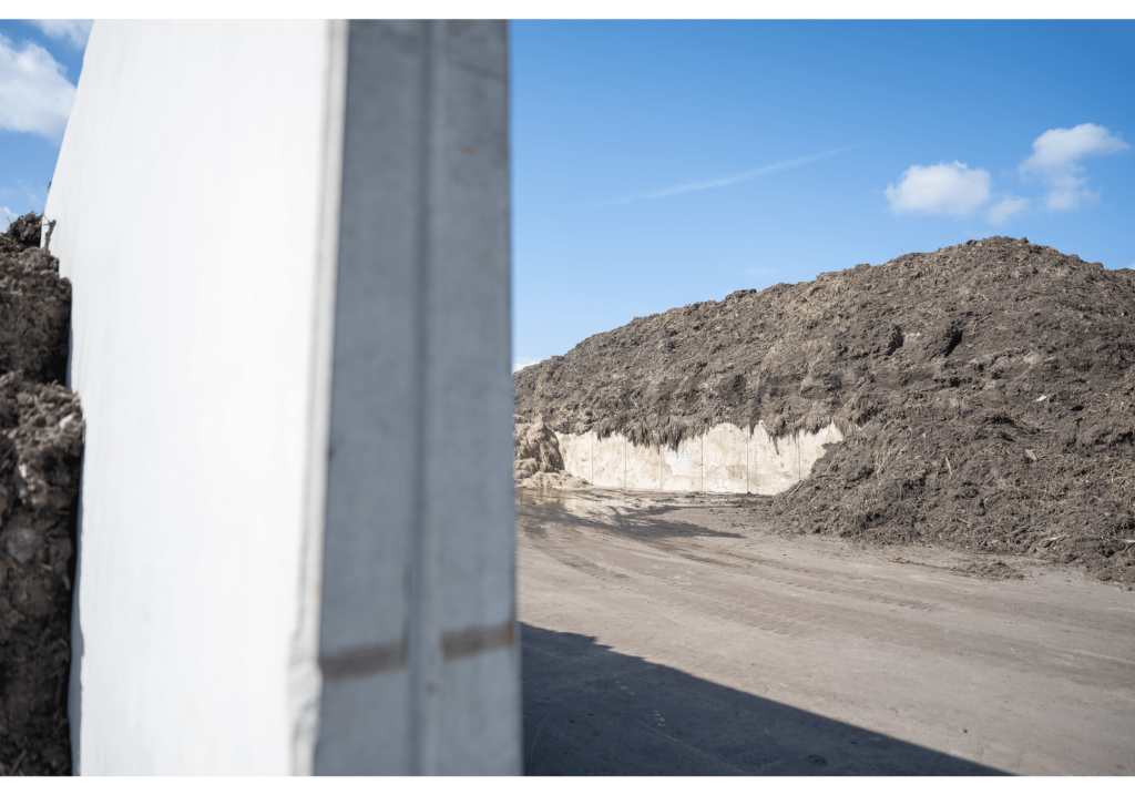 Bosch Beton - Uitbreiding opslag sloop- en recyclebedrijf met keerwanden
