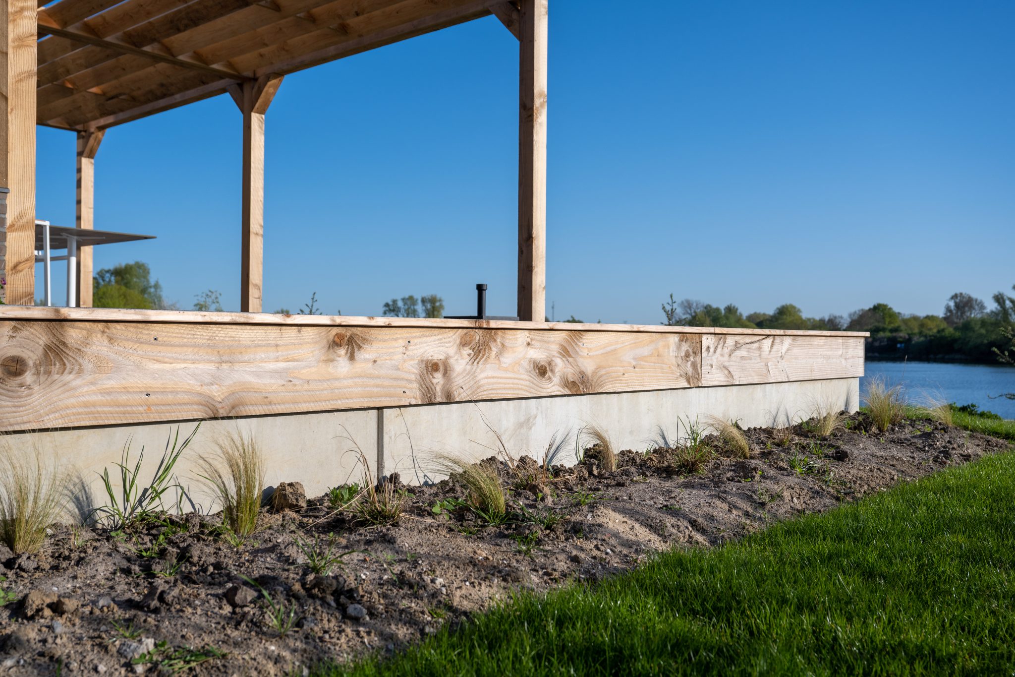 Bosch Beton retaining walls form the basis for EuroParcs holiday home ...