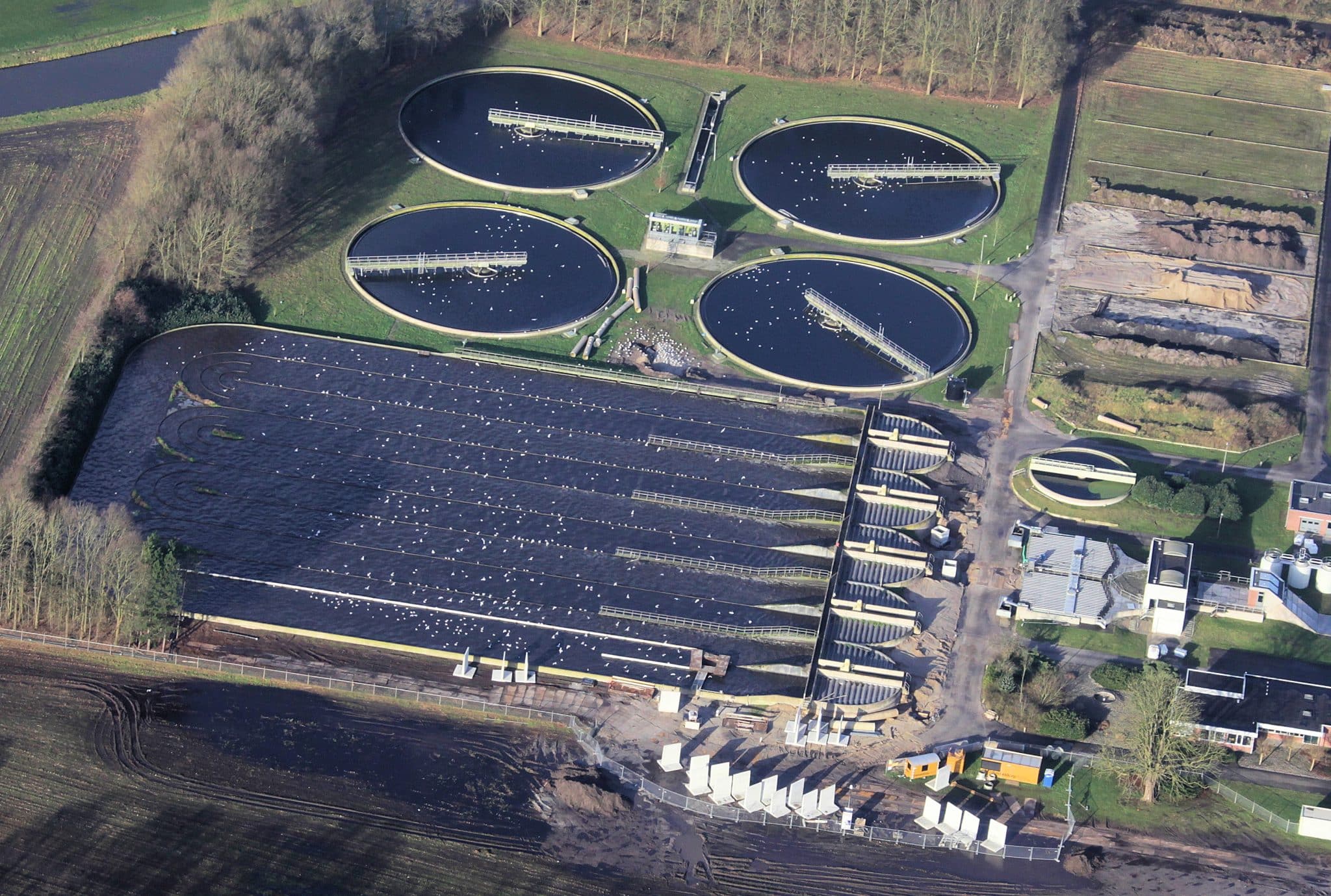 Bosch Beton - Innovatieve oplossing onder water voor rwzi Almelo