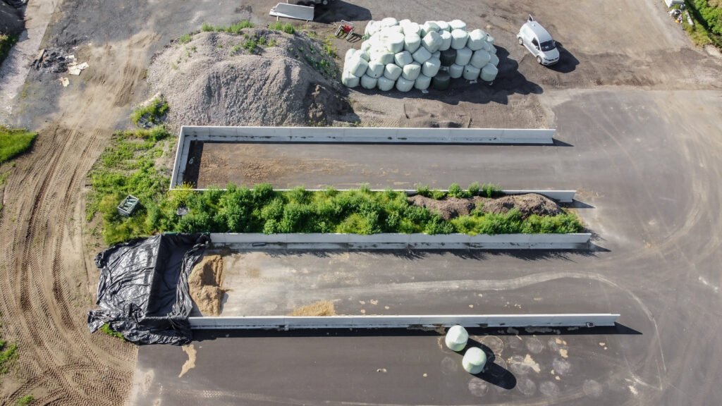 Goat farmer invests in six new silage clamps - Bosch Beton